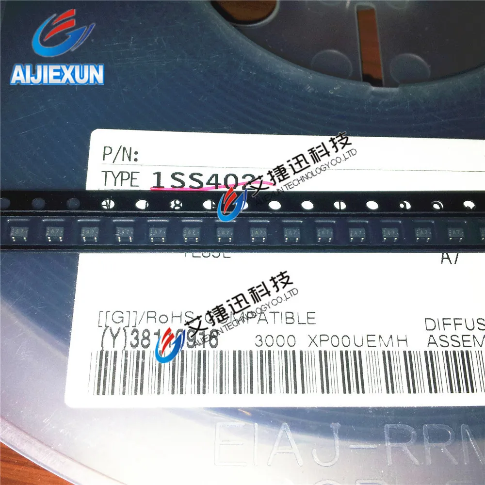 100Pcs 1SS402 SOT 343 DIODE (HIGH SPEED SWITCHING APPLICATIONS) 100% ...