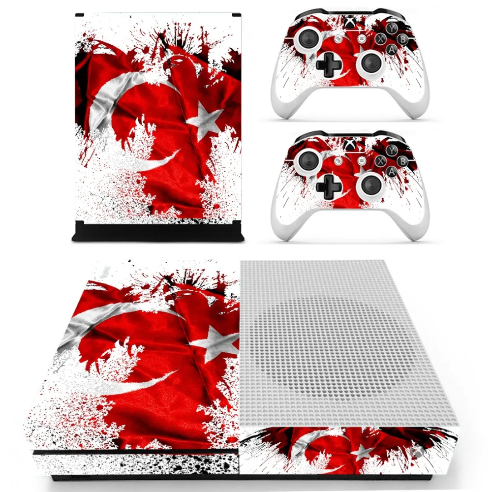Turkey National Flag Skin Sticker Decal For Xbox One S Console and ...