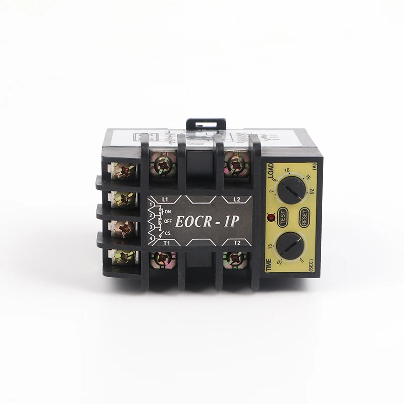 Single Phase Electronic Overcurrent Relay Time Setting Current ...