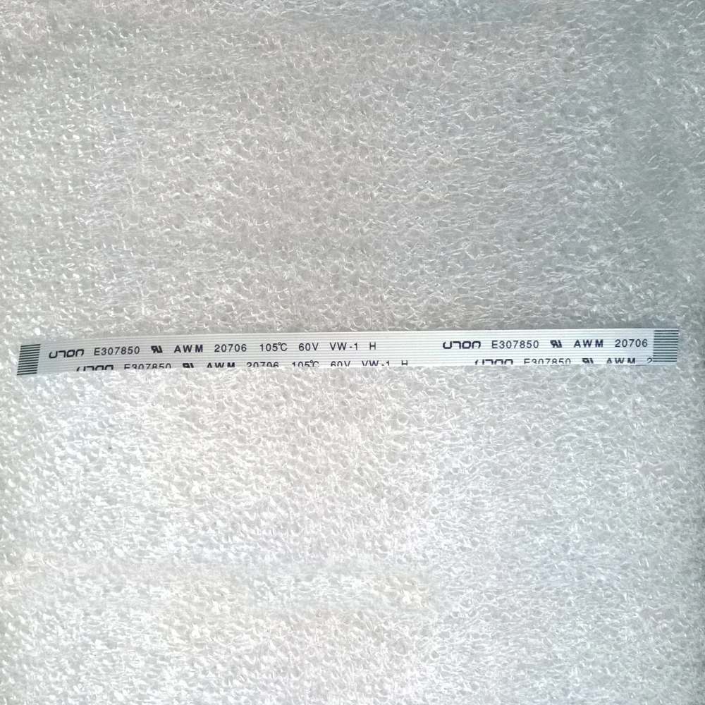 12ピンリボンケーブル e307850 awm 20706 105c 60v VW 1フレキシブルffcケーブル (12p * 120*0.5 ...