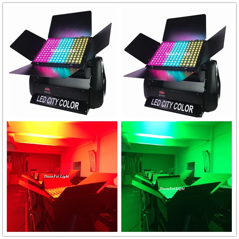 Outdoor Long Distance Washing Rgb Building Wash Lights 180x9w Led City ...