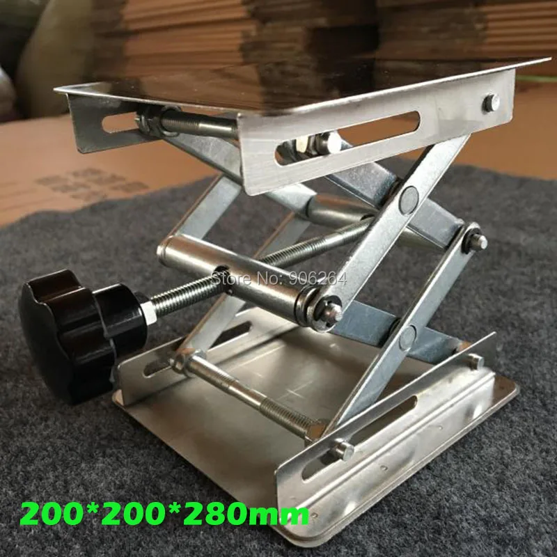 High Quality 200*280mm Small Manual Lab Table Stainless Steel Lifting ...