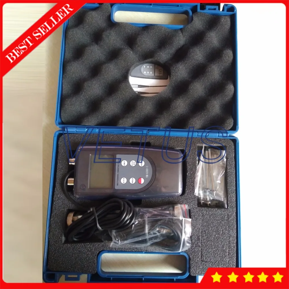3 Piezoelectric Transducer Vibration Meter Vibrometer with VM6380 3 ...