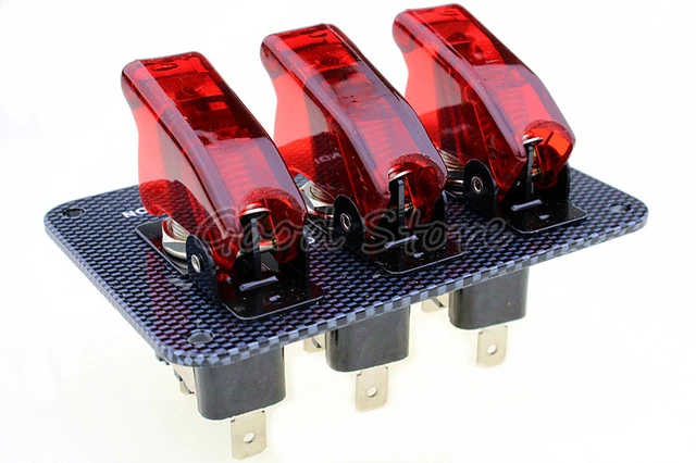 Toggle Switch Safety Panel