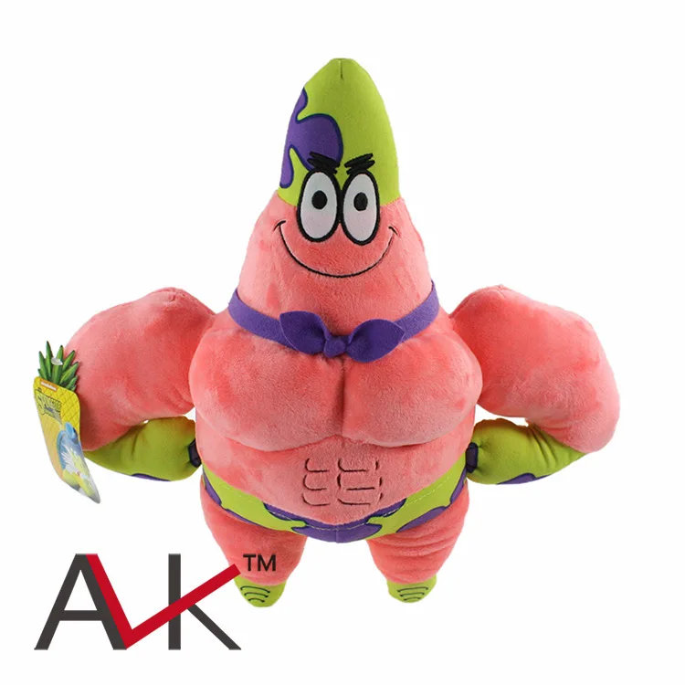 Patrick Star Muscle Man 35cm PP Cotton Plush Stuffed Toys-in Stuffed ...