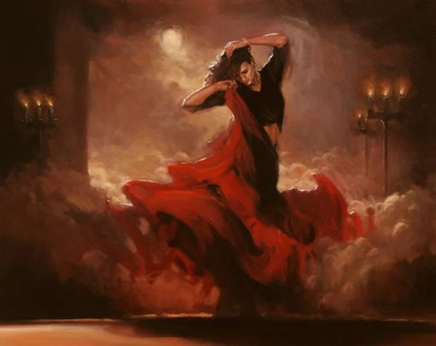 Argentine Tango Painting