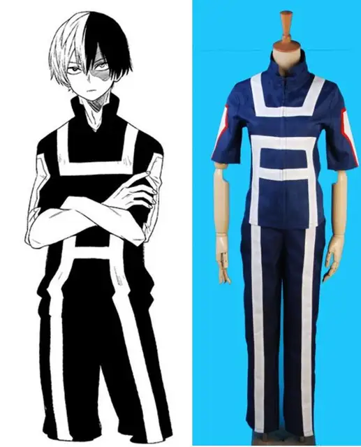 My Hero Academia School Uniform Bakugou Katsuki Todoroki Shoto Cosplay ...