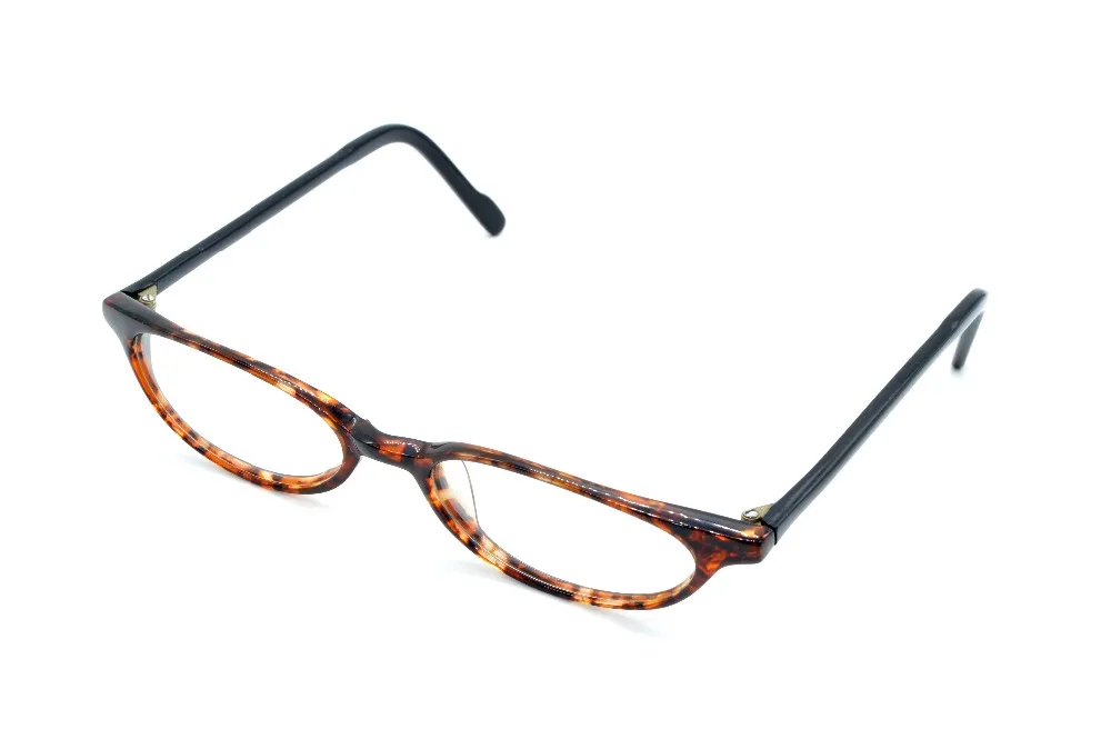 New Top Plate Ultra Narrow Leopard Ladies Glasses Frame Custom Made Optical Reading Glasses