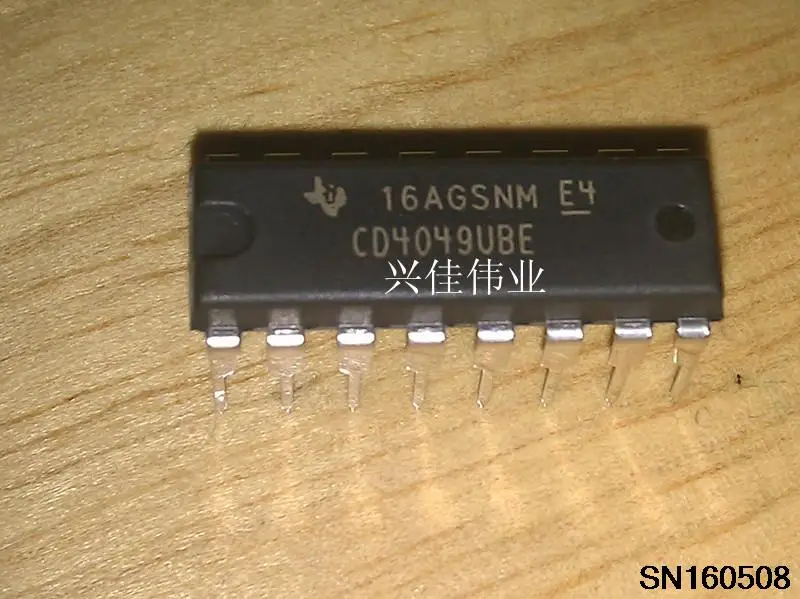 Free Delivery. New original authentic CD4049 CD4049BE CD4049UBE DIP16 ...