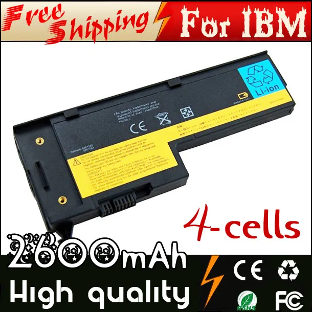4 Cells OEM Laptop battery for IBM X60, X60s, X61, X61s, 40Y7003 ...