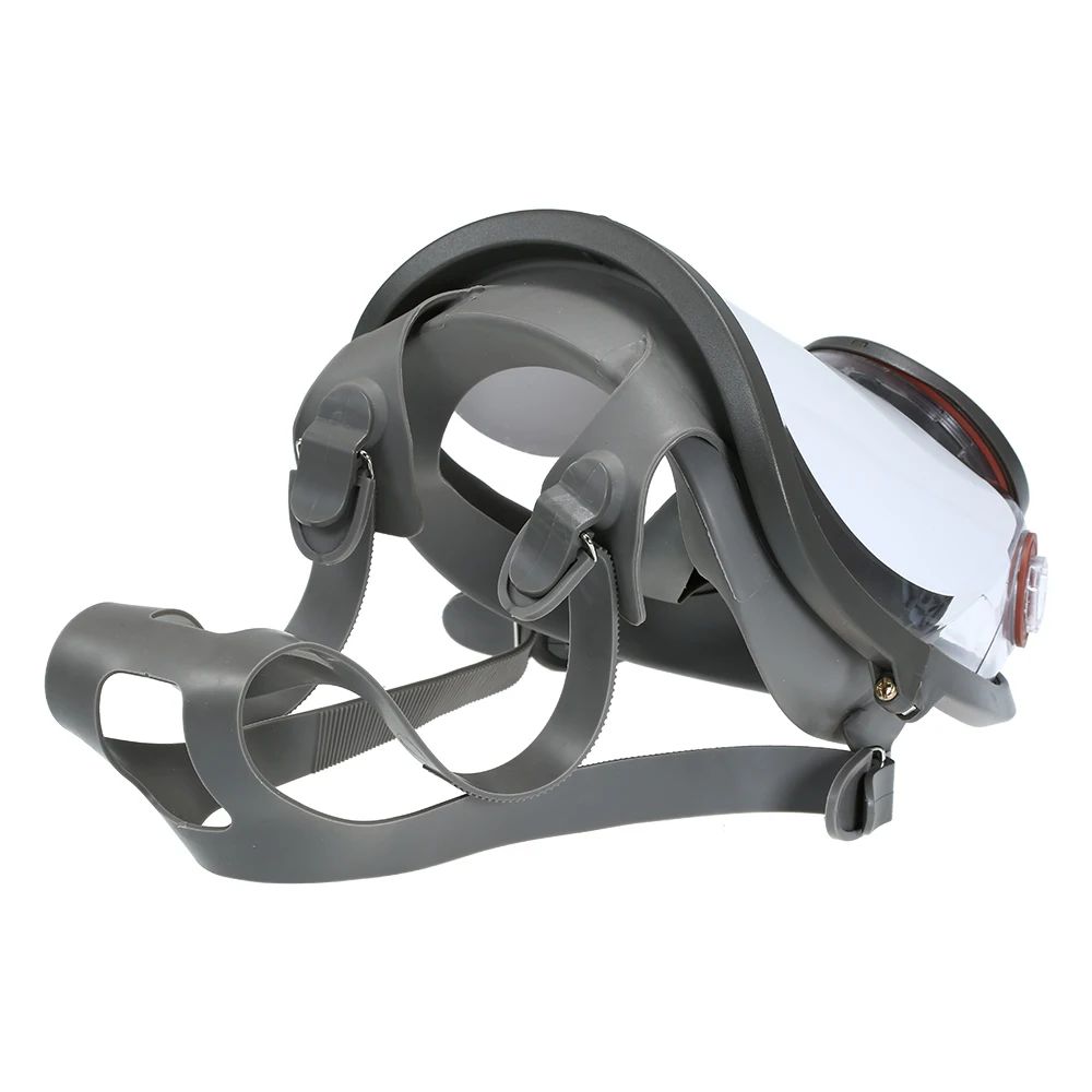 Full Face Gas Mask Full Facepiece Reusable Respirator Anti-odor Anti ...