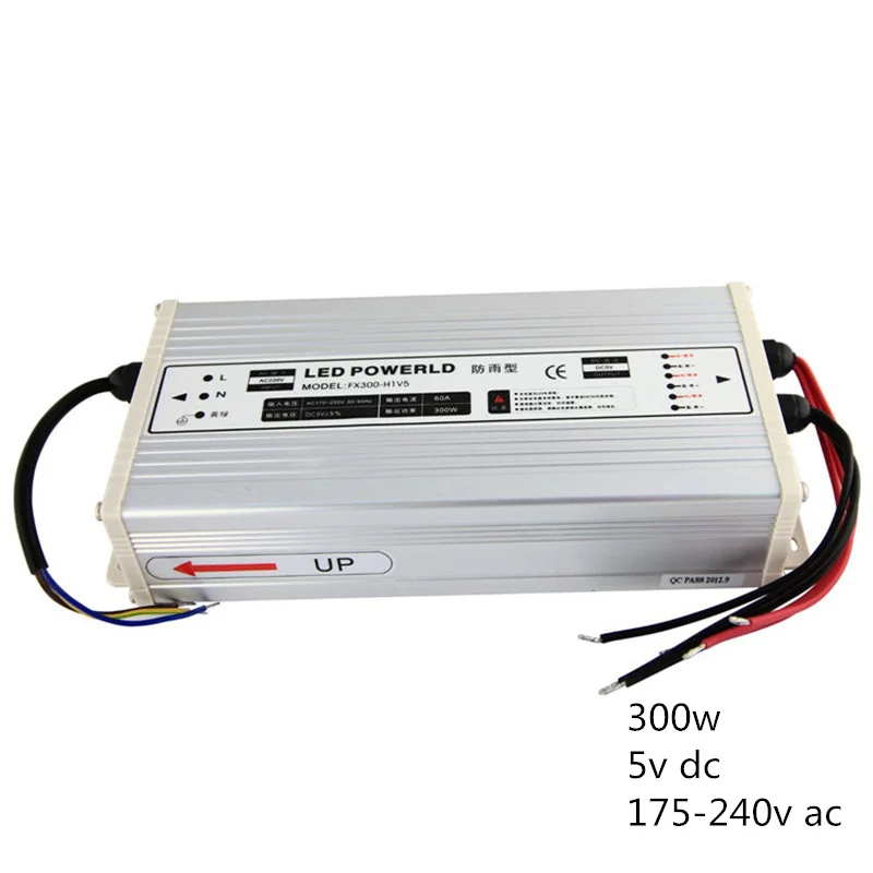 Switching Transformers 5V DC 300W 60A Constant Voltage LED Switch Mode ...