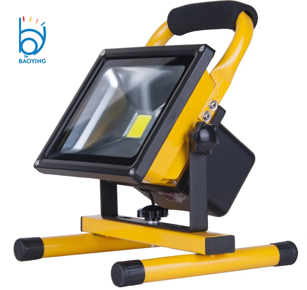 Portable Rechargeable Led Flood Light Colorful 10W 20W Waterproof IP65 ...