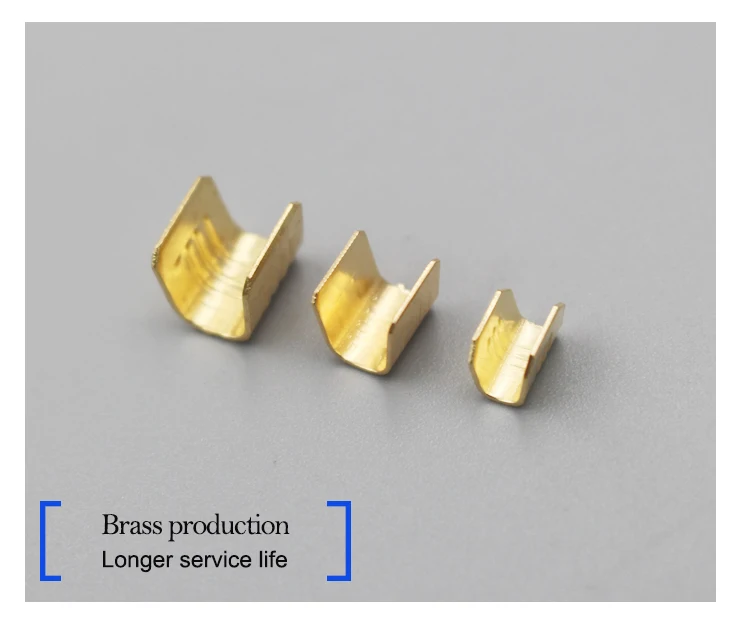 U shape terminal,wire crimp terminal,brass electrical connector,DJ454A ...