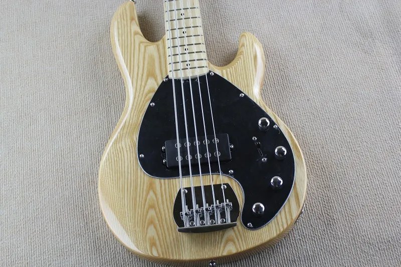 top-quality-ash-wood-5-string-active-bass-for-sale-best-electric-bass ...