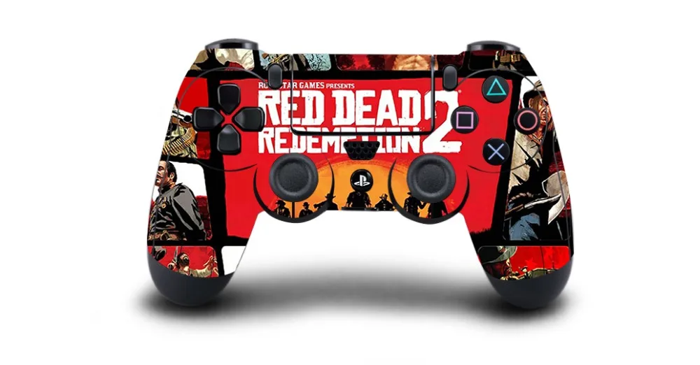 Red Dead Redemption 2 PS4 Skin Sticker for Sony PlayStation 4 ...
