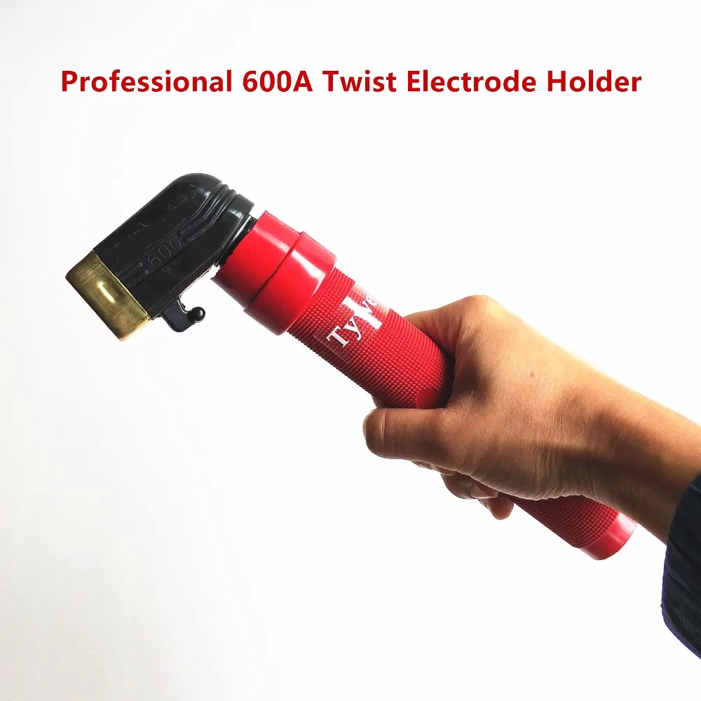 Welding Electrode Holder Screw Type Electrode Clamp Forged Copper Tooth ...