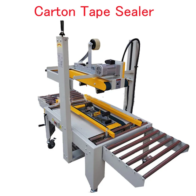 220V 180W Large Semi Auto Box Case Carton Tape Sealer Tape Sealing ...