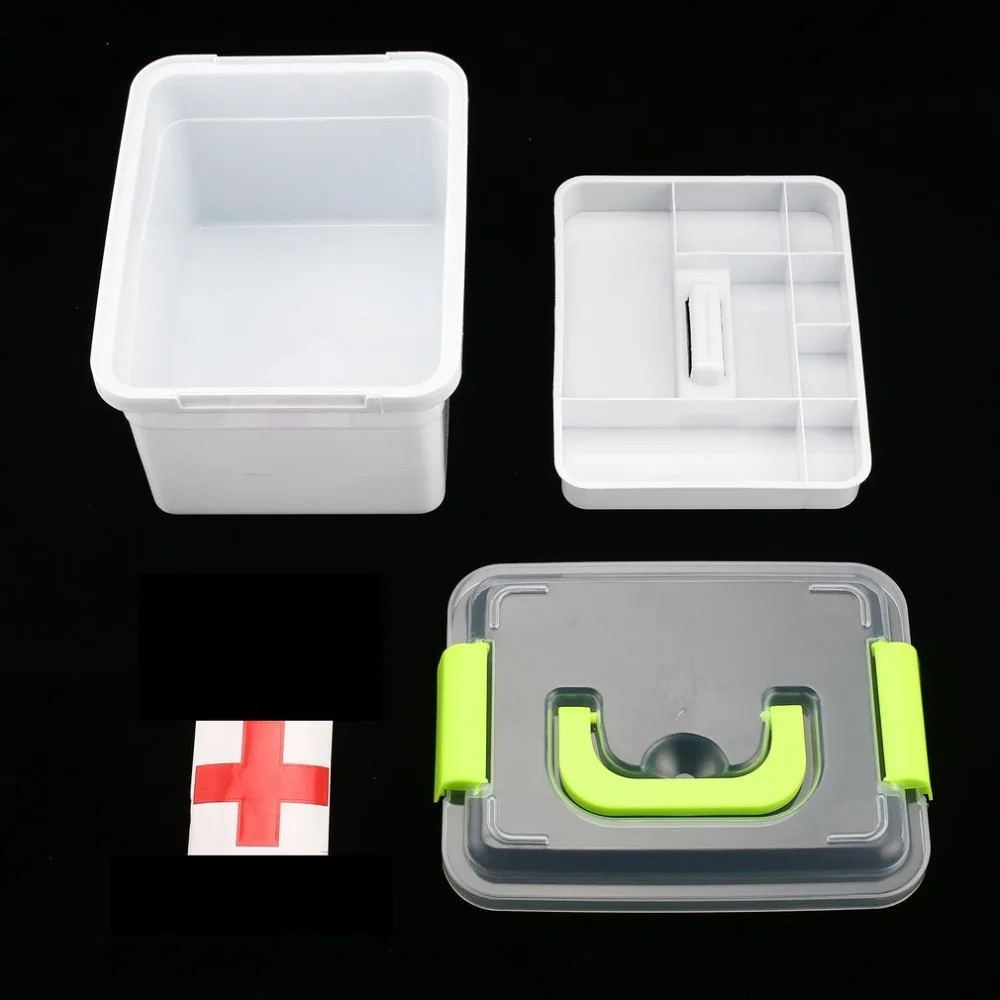 1PCS Multi-layered Large Family First Aid Kit Box Medicine Medical ...