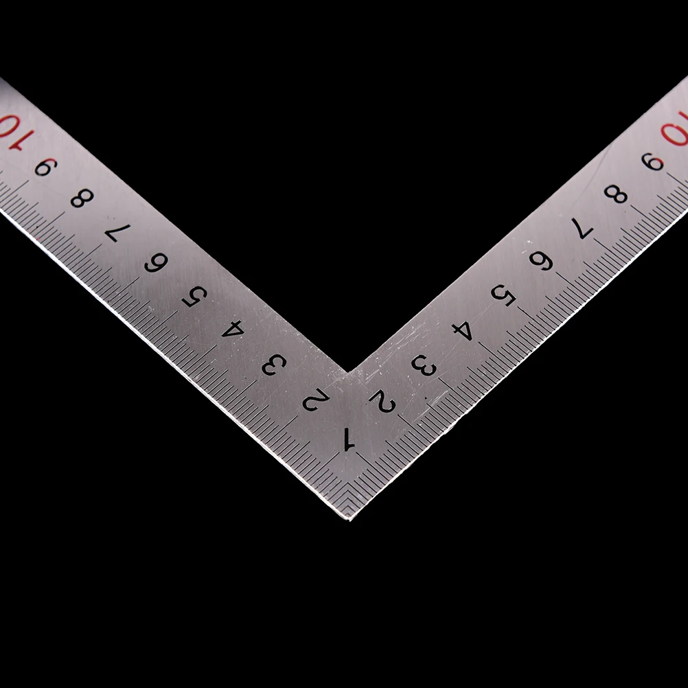 Ruler Measuring Tool Stainless Steel Metal Straight Ruler Ruler Tool 90 