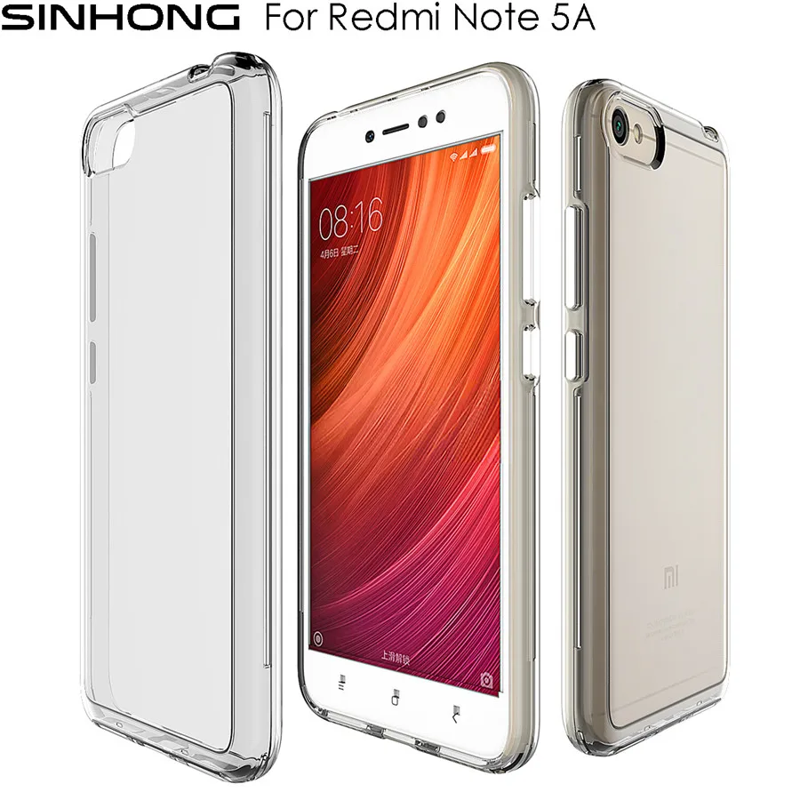 Ultra Transparent Silicone Case For Xiaomi Redmi Red Mi Note 5A Cover ...