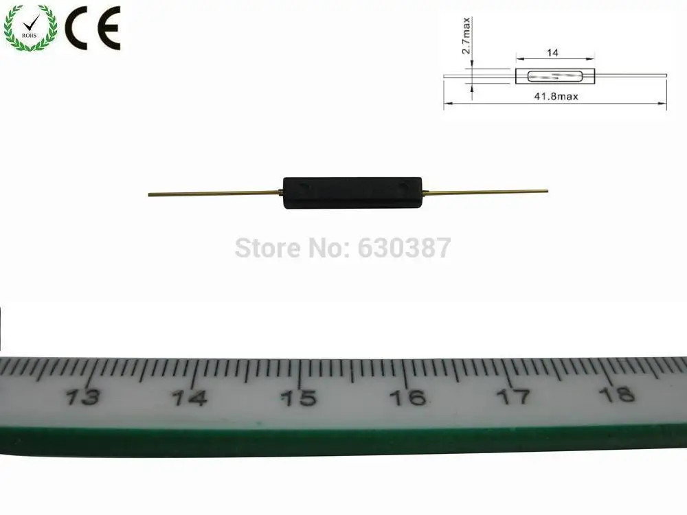 Rd07 10pcs Miniature Magnetic Reed Switches For Signals & Barrier ...