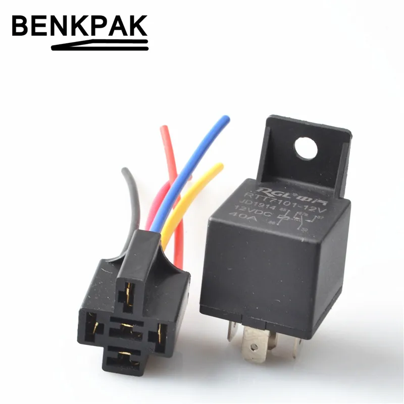 Автоматическое реле+ розетка, NO40A, NC 30A автоматическое реле DC12V ...