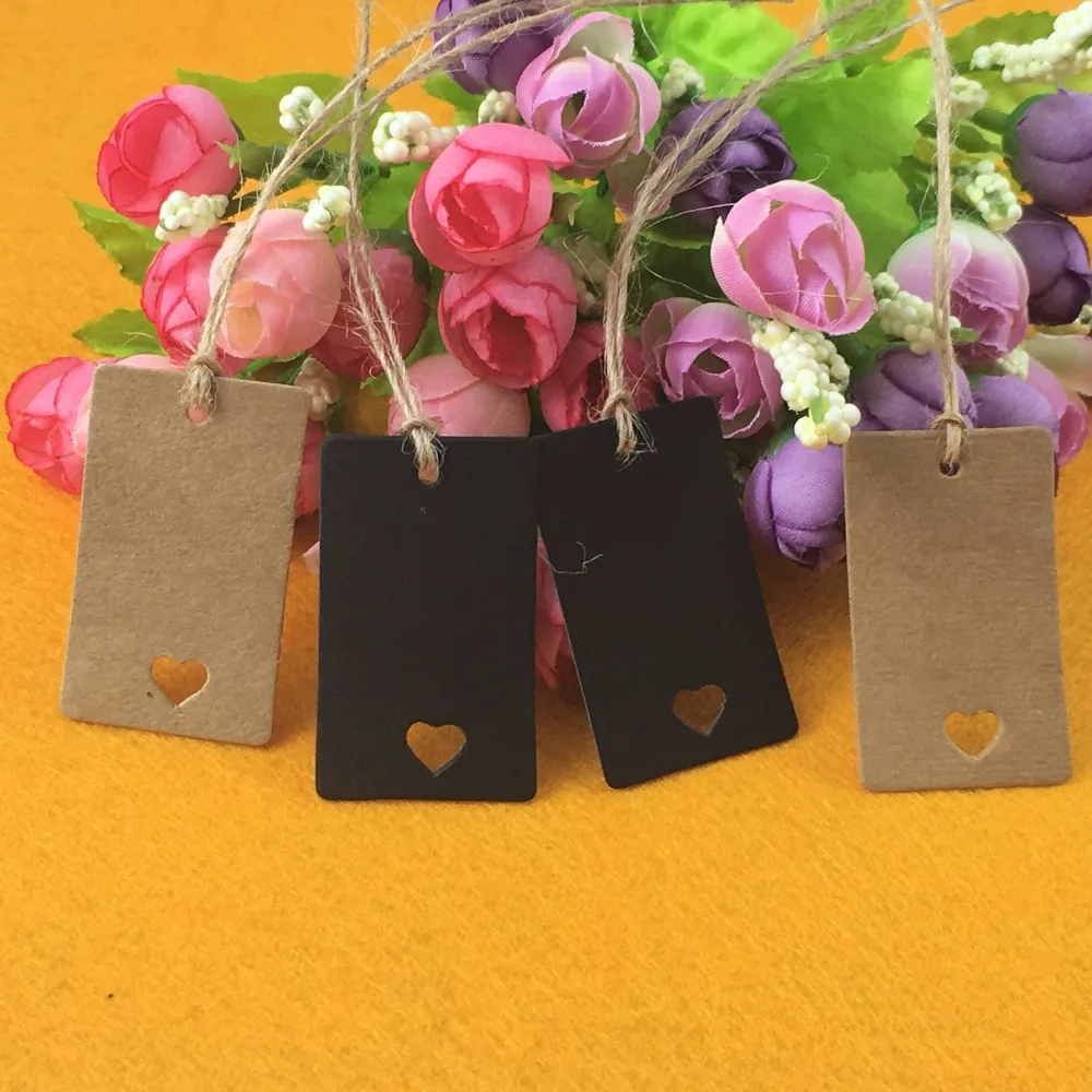 200pcs-cards-200-strings4x2cmNew-Fashion-Paper-Hanging-cards-Square ...
