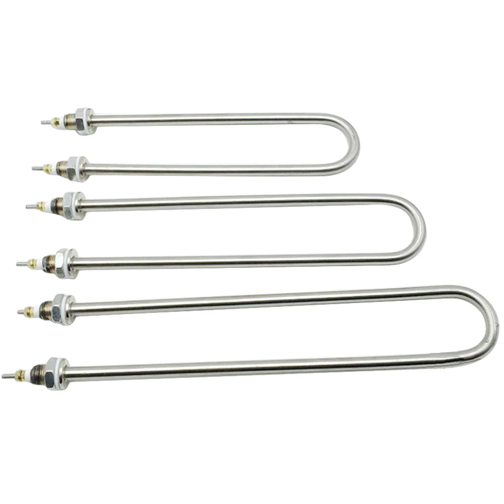 AC380V 2kw 4kw M18 U shaped Head Water Heating Element U type heating ...