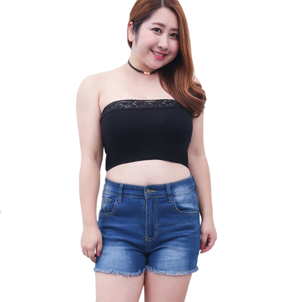 Top de tubo Sexy para mujer, ropa interior sin tirantes, sujetador de ...