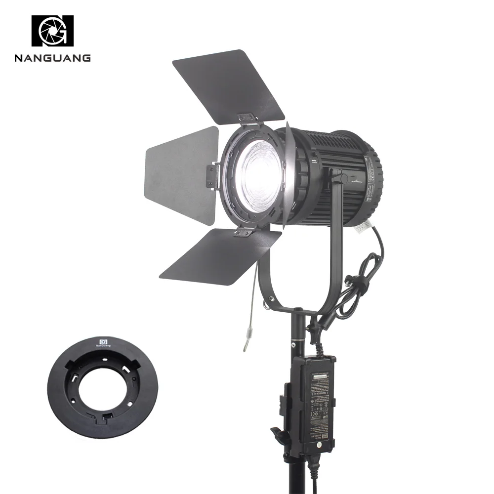 100W-LED-Focusable-Fresnel-Light-5600K-Stepless-Dimming-DMX512-Studio ...