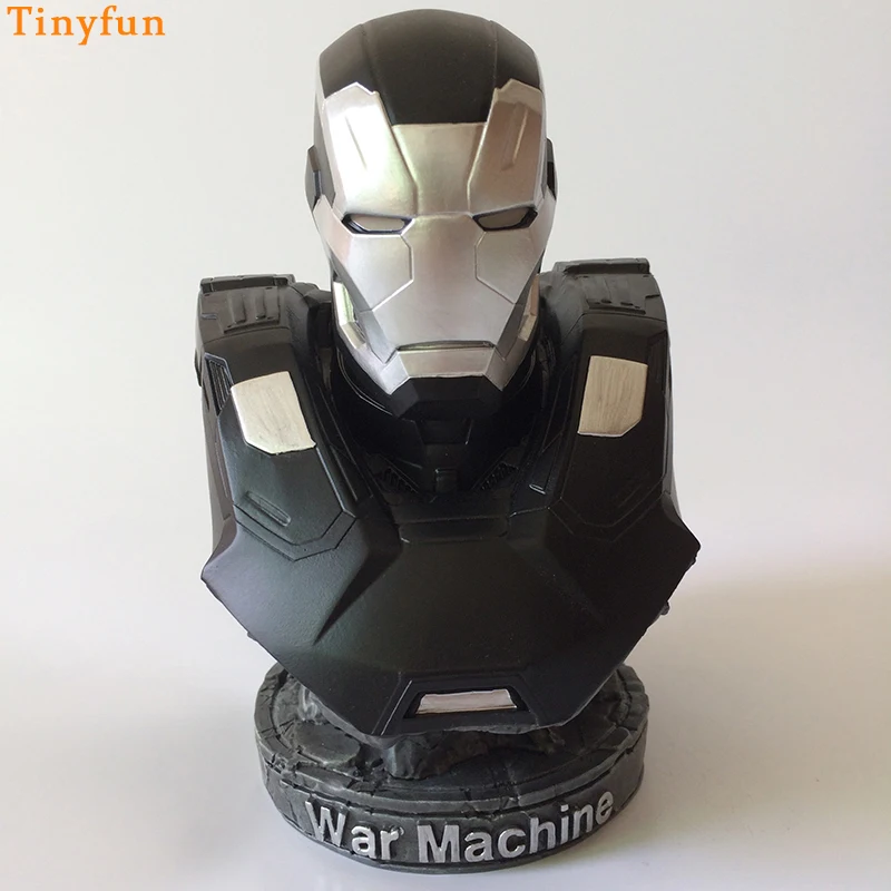 Iron Man War Machine Bust Statue Resin Action Figure War Machine Bust ...