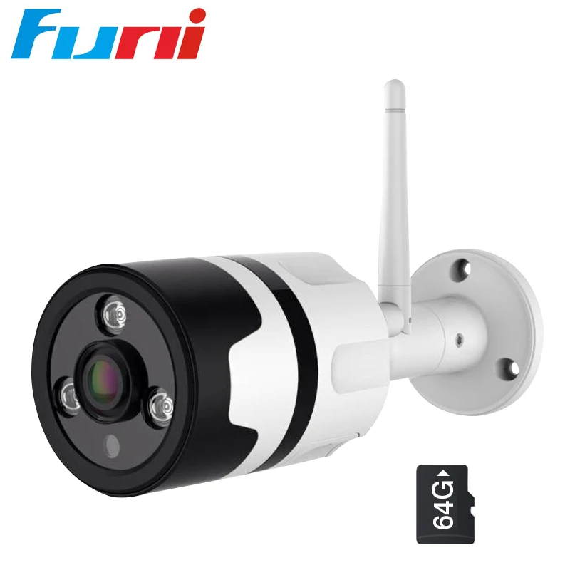 Funi Wireless IP Camera 1080P IP66 Waterproof Outdoor Home Security IR ...