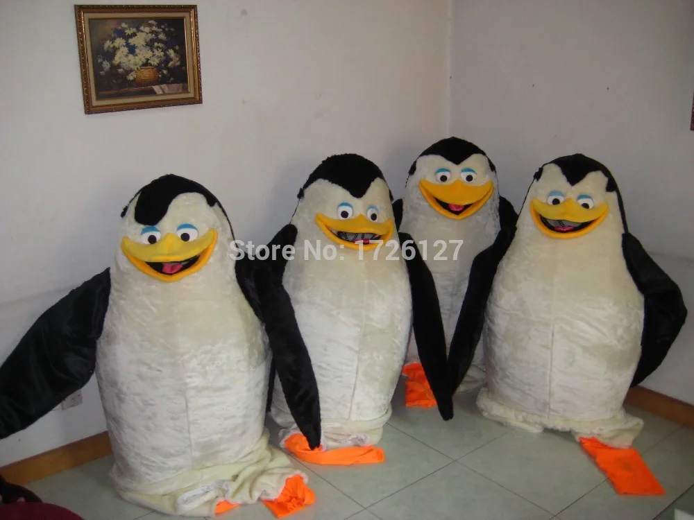 Mascot Penguins Mascot Costume Custom Fancy Costume Anime Cosplay Kit ...
