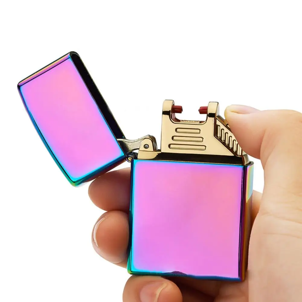 Isqueiro de metal à prova de vento isqueiro de arco elétrico plasma ...