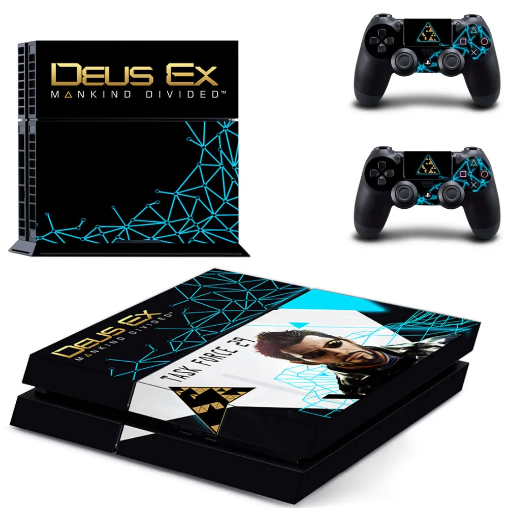 Deus Ex Mankind Divided PS4 Skin Sticker - ConsoleSkins.co