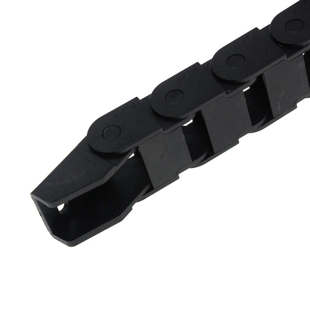 10x15mm 10*15mm L1000mm Cable Drag Chain Wire Carrier With End ...
