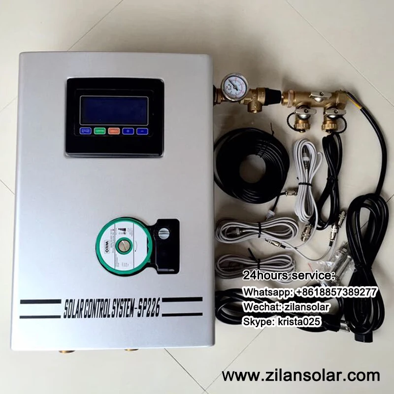 SP226 110~240V solar working station solar water heater controlling ...