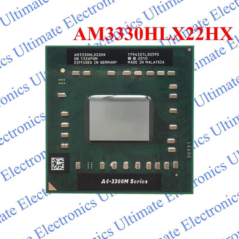 ELECYINGFO Seller Refurbished AM3330HLX22HX A4 Series A4 3330M CPU PGA ...