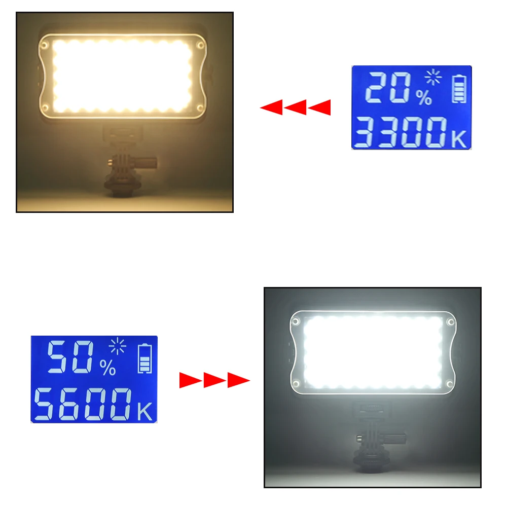 Discount This Month Viltrox VL-162T Camera LED Video Light LCD Panel ...