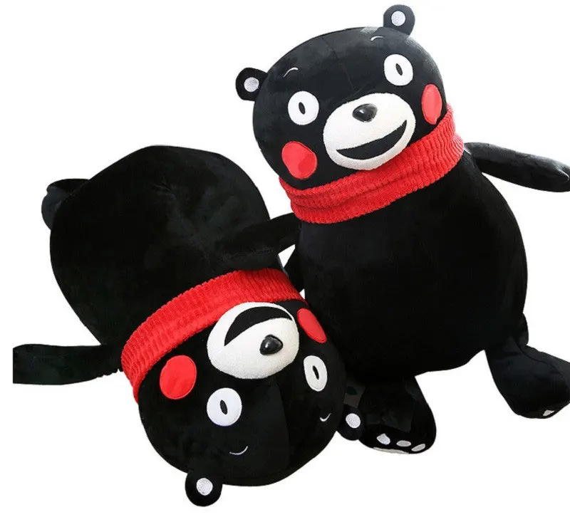 18cm Cute Kawaii Mini Cute Bear Kumamon Plush Doll Stuffed Mascot With ...