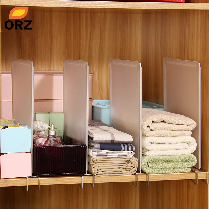 Aliexpress Buy ORZ 4pcs Closet Divider Shelf Space Saving Shelves Aliexpress Buy ORZ 4pcs Closet Divider Shelf Space Saving Shelves