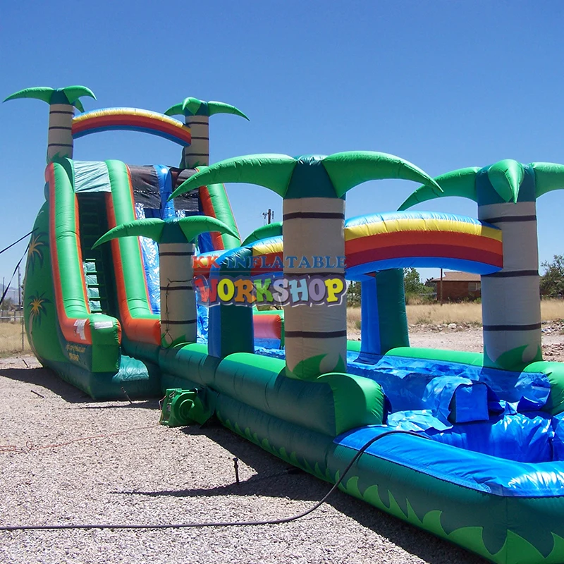 Custom-Backyard-Used-inflatable-water-slide-inflatable-water-park ...