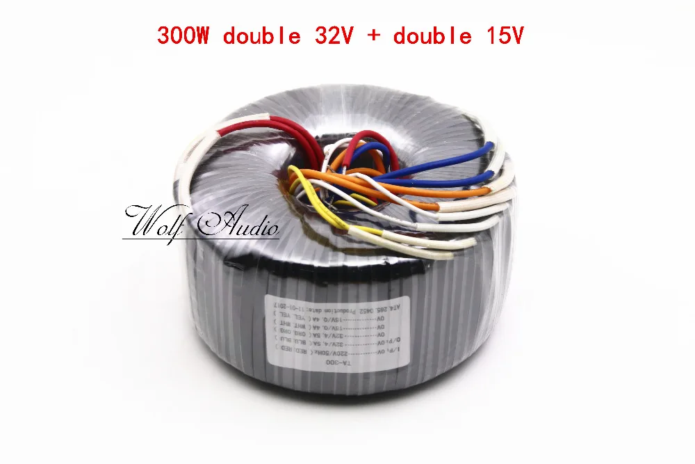300W Toroidal Transformer 300VA HIFI Audio Oxygen free Copper ...