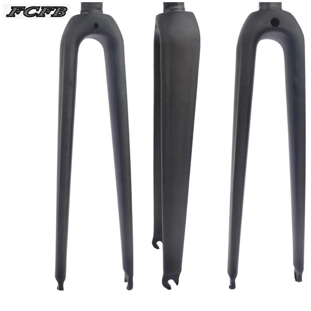FCFB no logo 3K carbon fiber road bike fork/carbon fibre forks/carbon ...