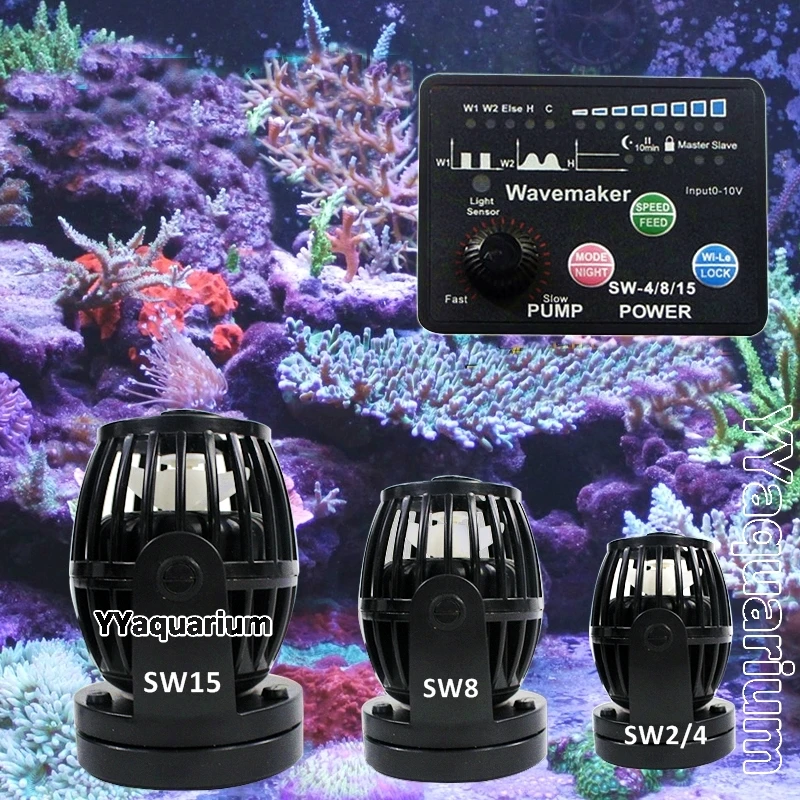 Jebao bomba de impulsor para pesca, série sw, gerador de onda, controle inteligente, para ...