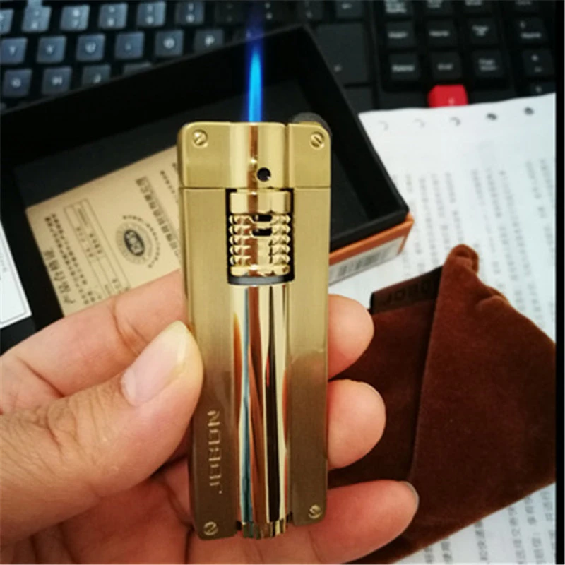 Grinding Wheel Compact Butane Jet Lighter Gas Torch Turbo Lighter ...