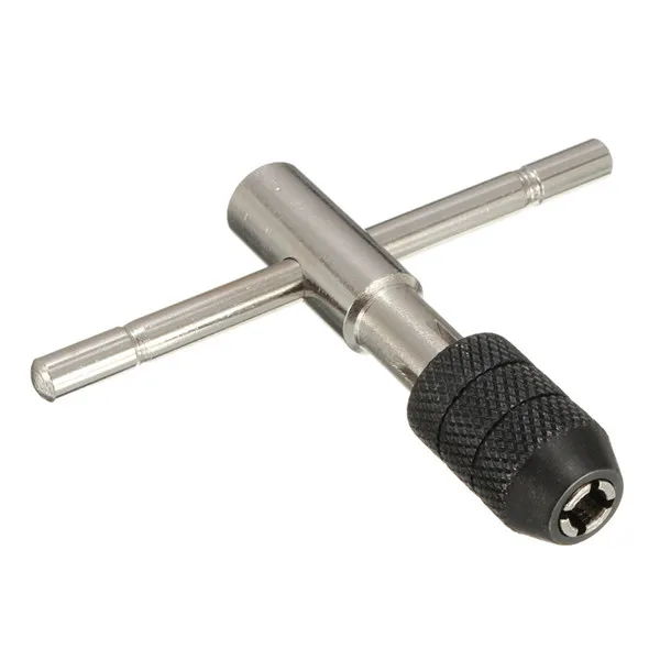 M6 M12 T Handle Tap Wrench Chuck Type Adjustable Hand Tool M6 in Wrench M6 M12 T Handle Tap Wrench Chuck Type Adjustable Hand Tool M6 in Wrench
