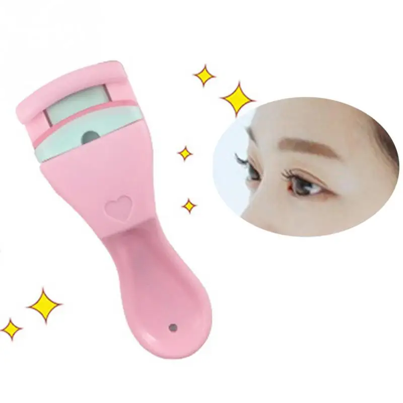Pink Blue Green Eye Lash Curler Plastic Natural Refill Mini Extension