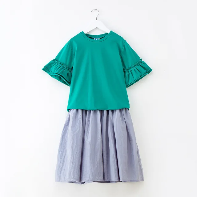 Summer Teenage Girls Clothing Set Size 8 10 12 13 14 16 years Two piece ...